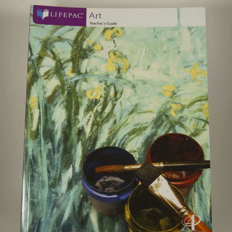 Lifepac Art Teacher’s Guide – Homeschool Used Book