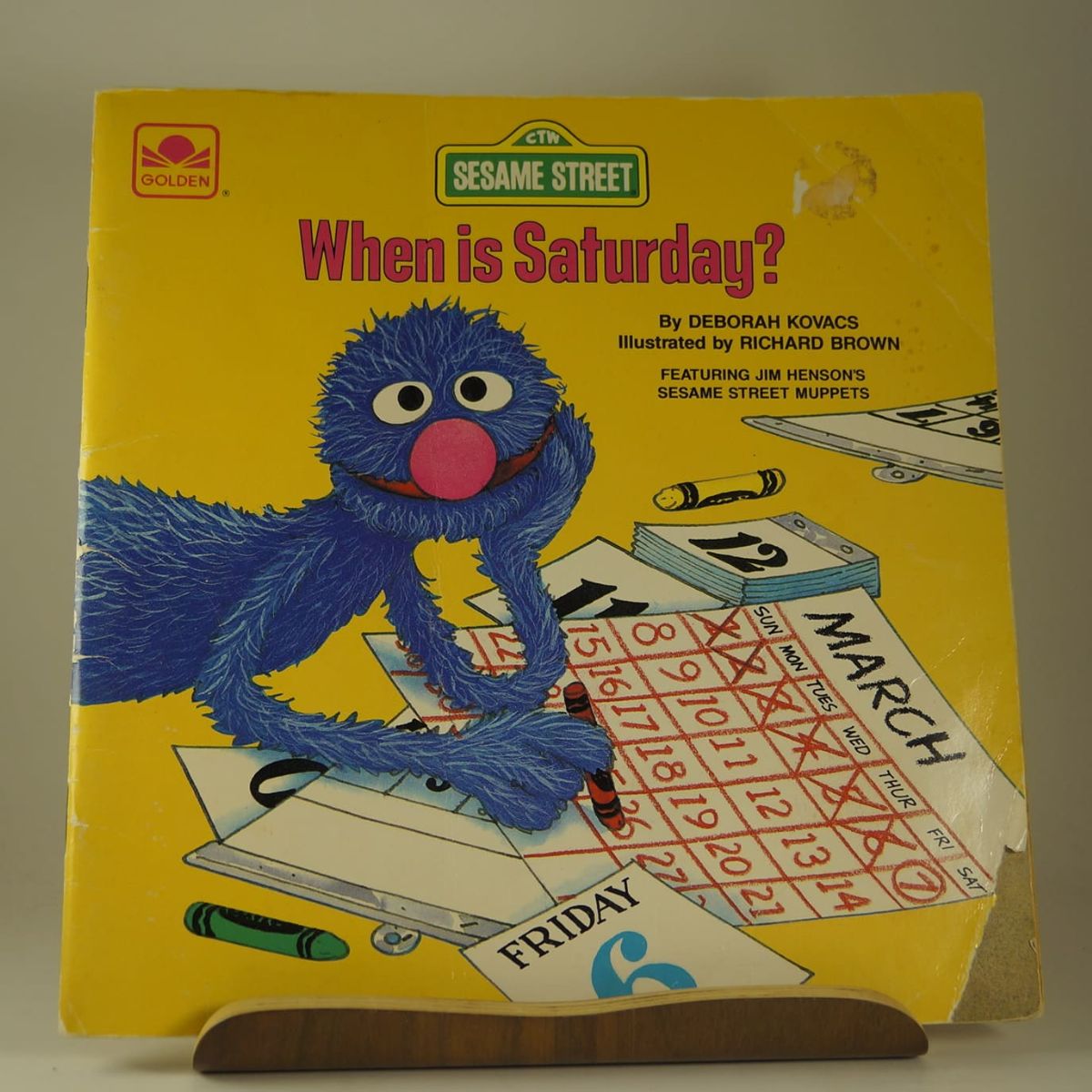 Sesame Street: When Is Saturday? – Homeschool Used Book